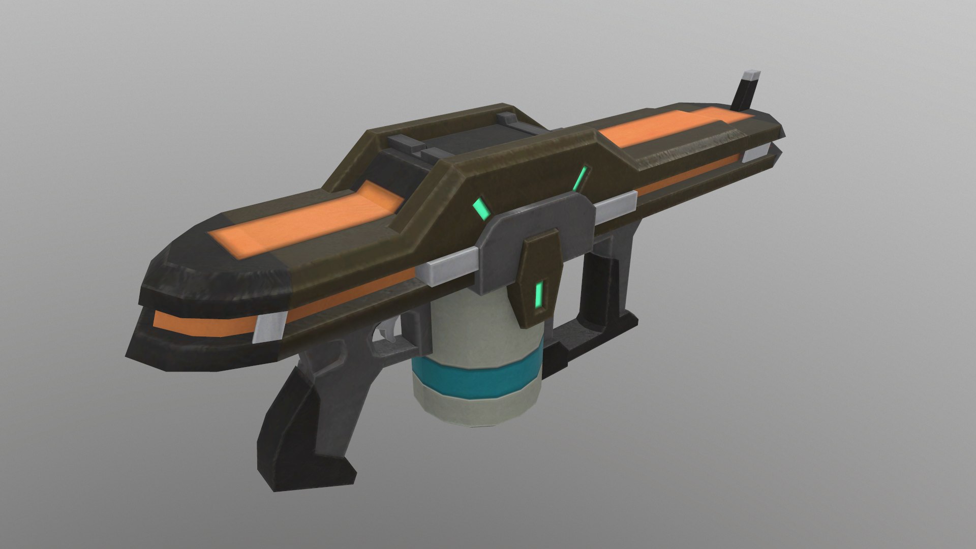 Disc Machine Gun Level 1 Model - TurboSquid 2185601