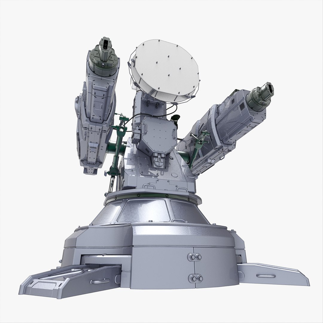 3d Antiaircraft Laser Turret Model
