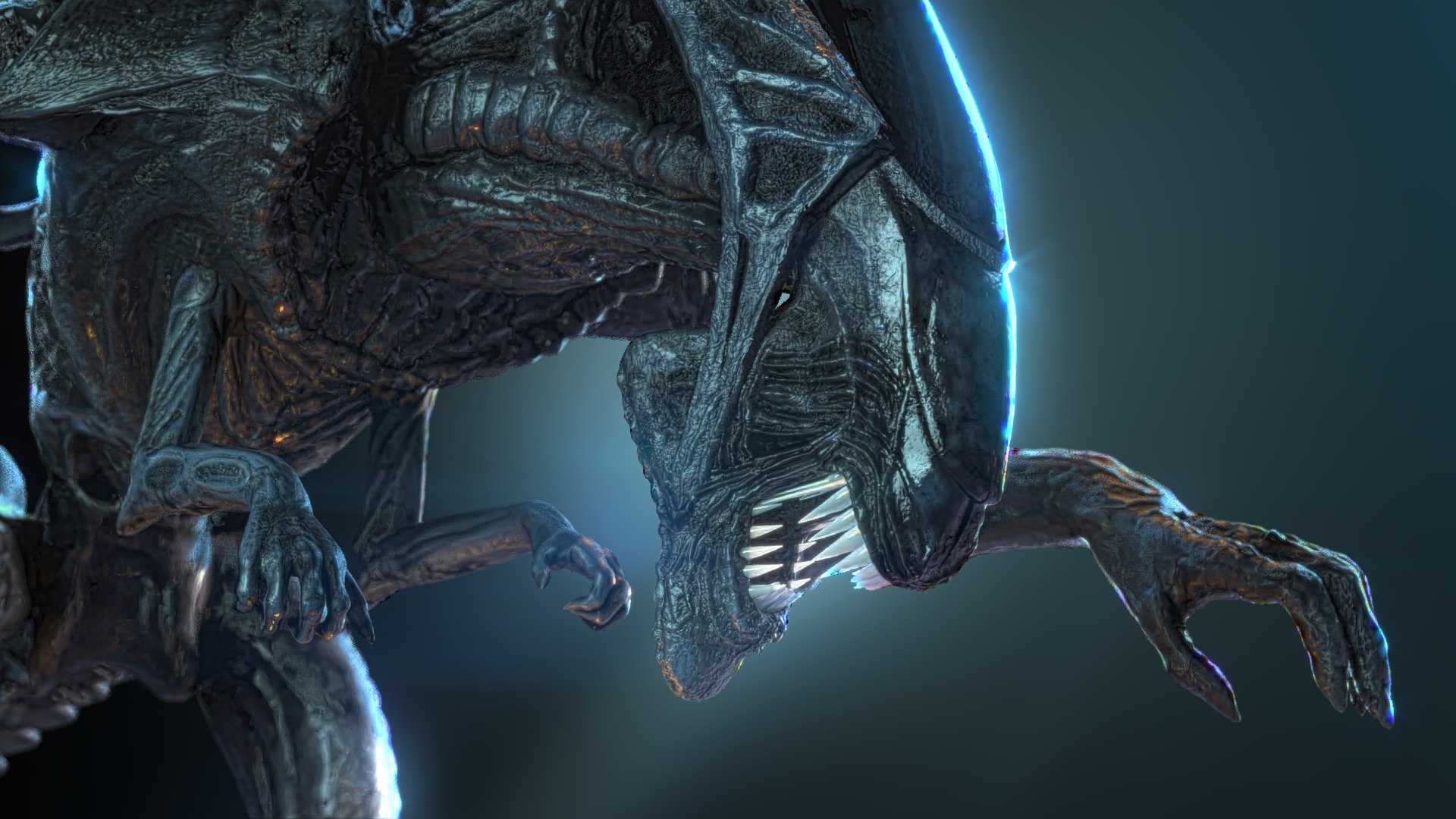 3D VRAY alien 2020 model - TurboSquid 2099890