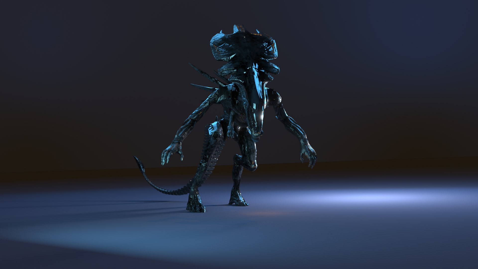3D VRAY Alien 2020 Model - TurboSquid 2099890