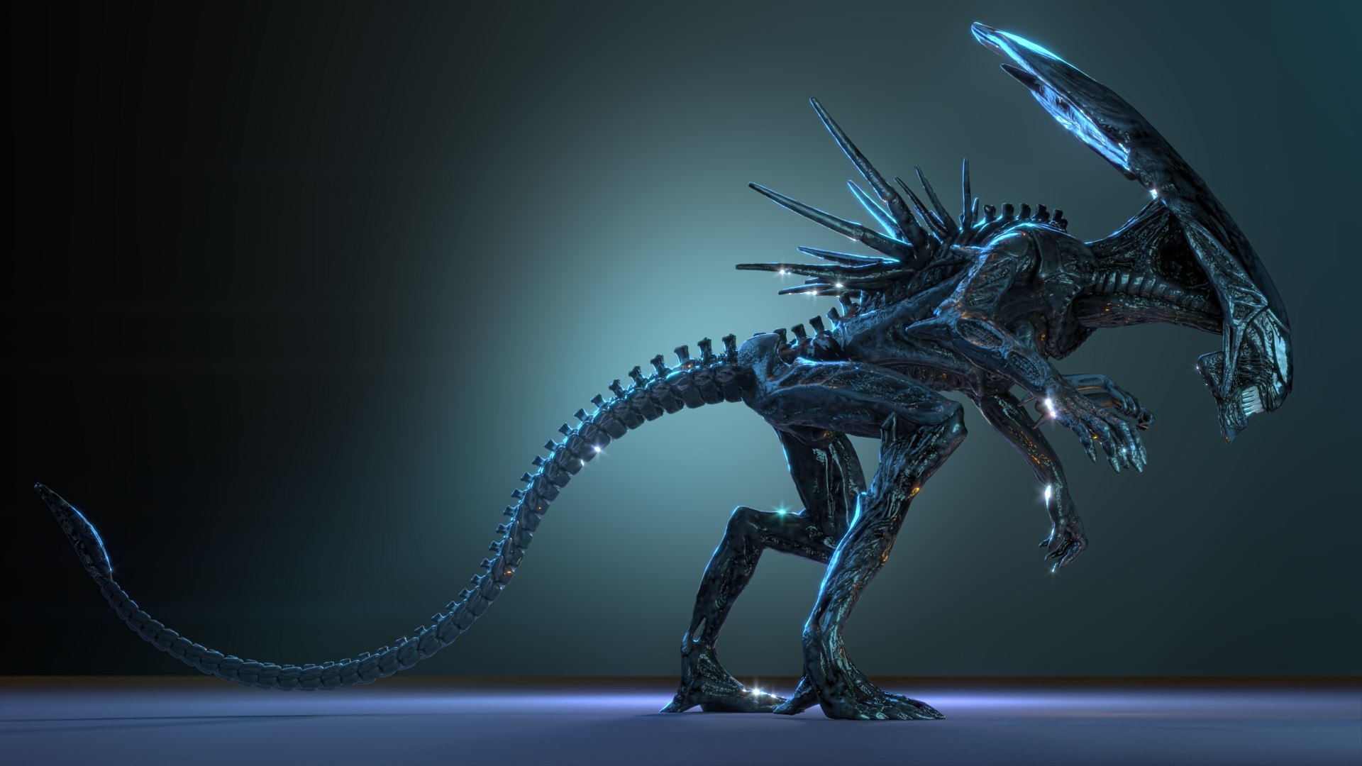 3D VRAY Alien 2020 Model - TurboSquid 2099890