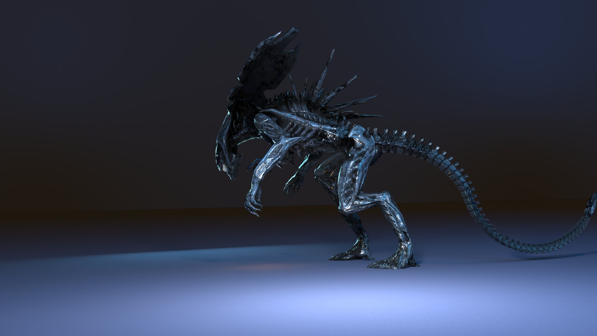 3D VRAY Alien 2020 Model - TurboSquid 2099890