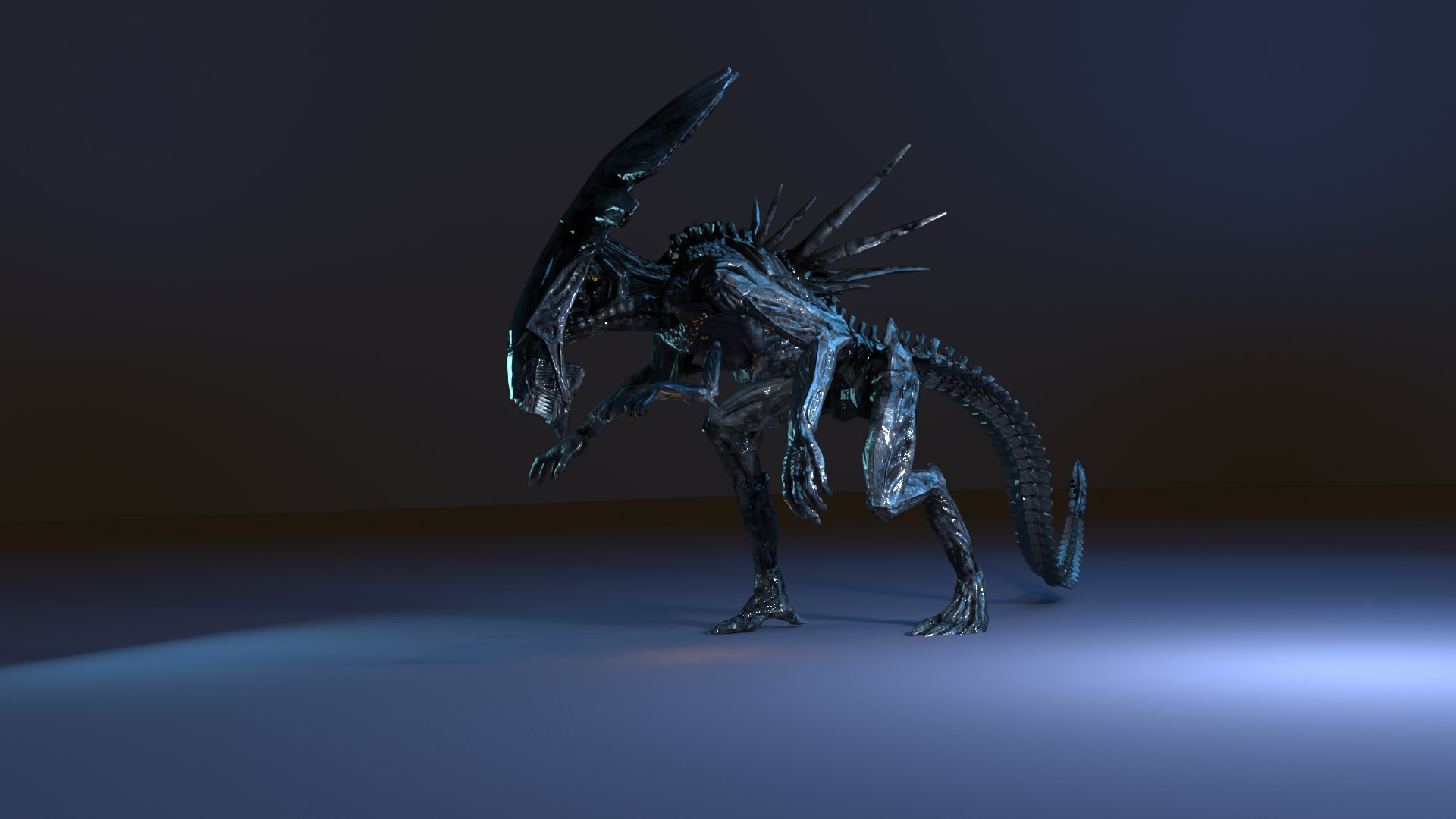 3D VRAY Alien 2020 Model - TurboSquid 2099890
