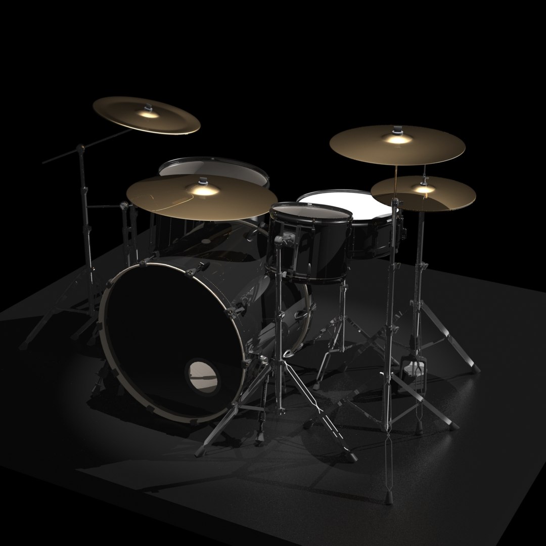 basic drum kit obj