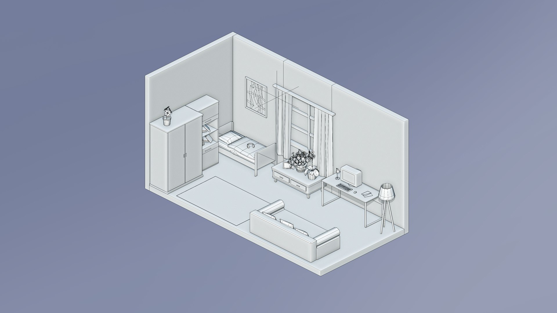 Room 13 3D Model - TurboSquid 2146484