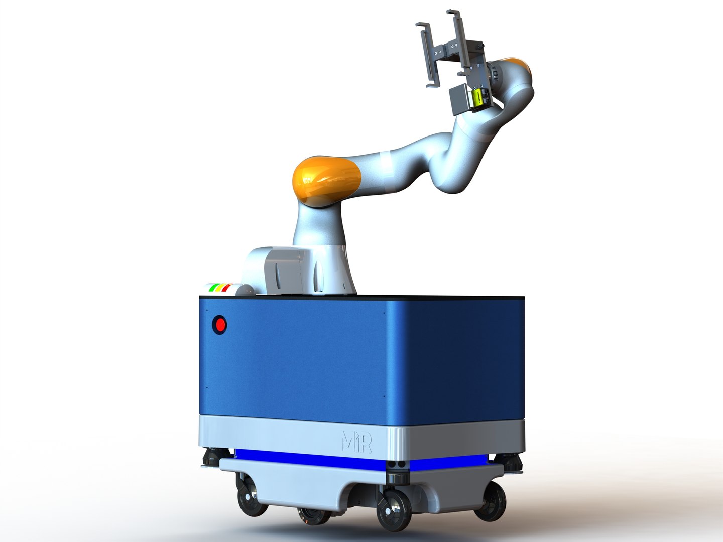 3D MiR Enclosed KUKA Robot Mount - TurboSquid 2176973