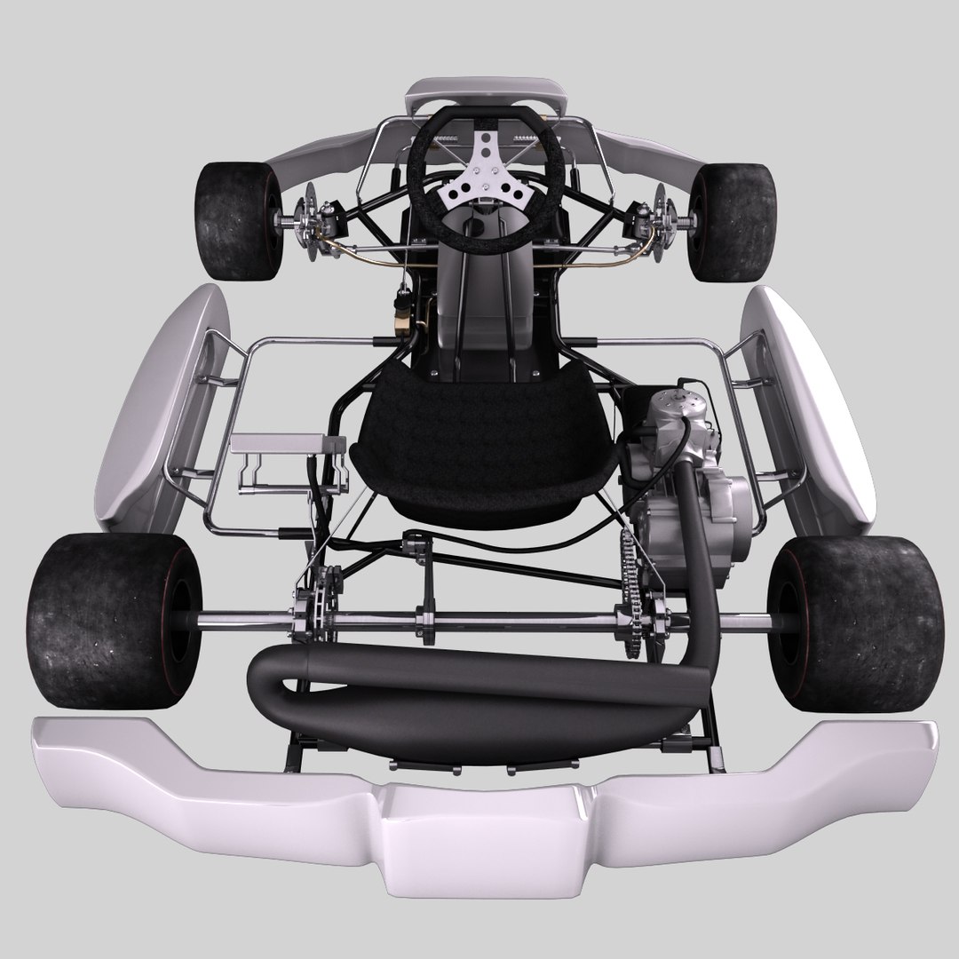 3d generic go-kart model