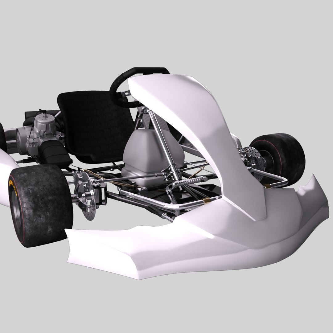 3d generic go-kart model