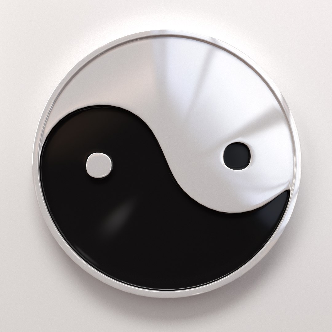 Yin Yang 3d Model