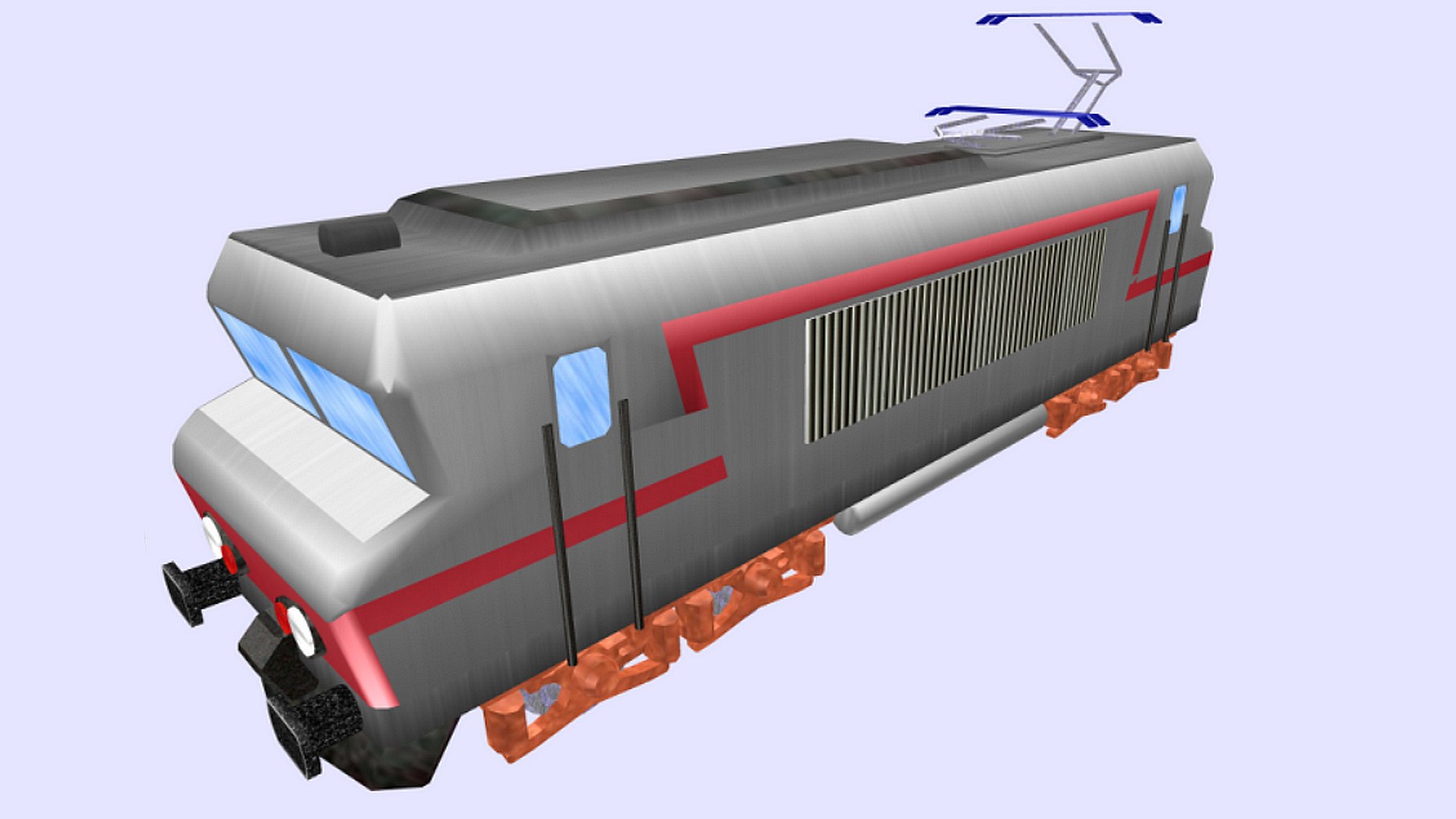 3D Collection Of 14 Electric Locomotives - TurboSquid 1739746