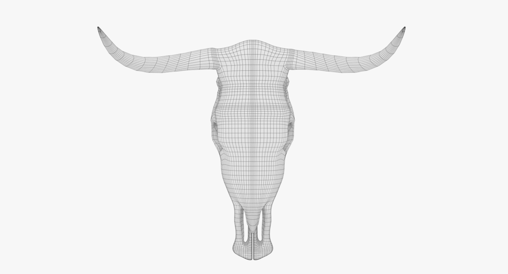 3D Model Cow Head - TurboSquid 1370263
