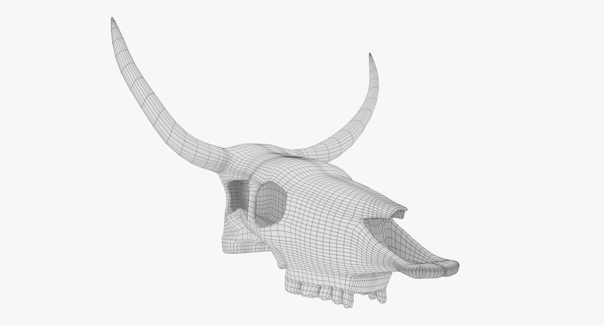 3D Model Cow Head - TurboSquid 1370263