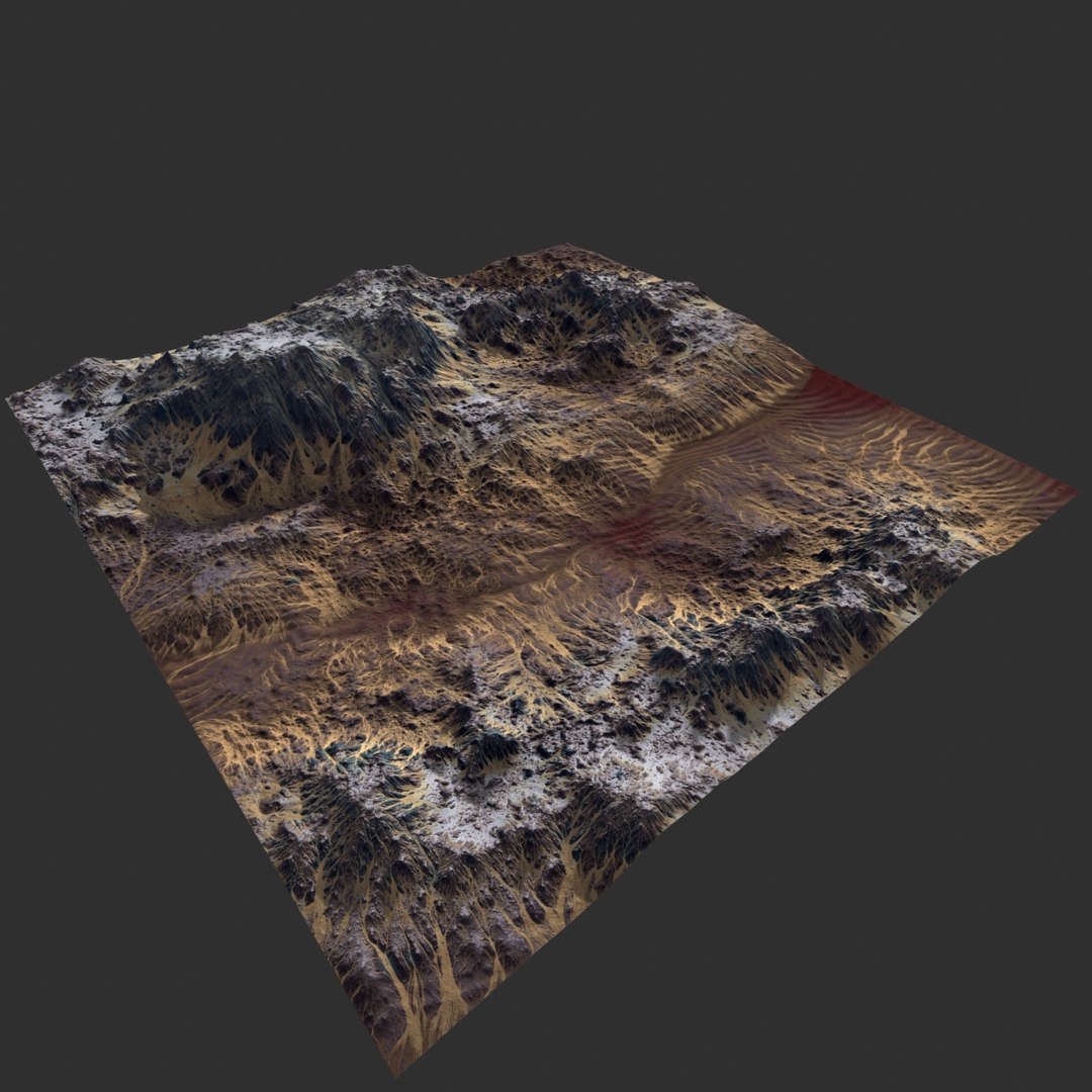 3D Terrain Ready - TurboSquid 1190800