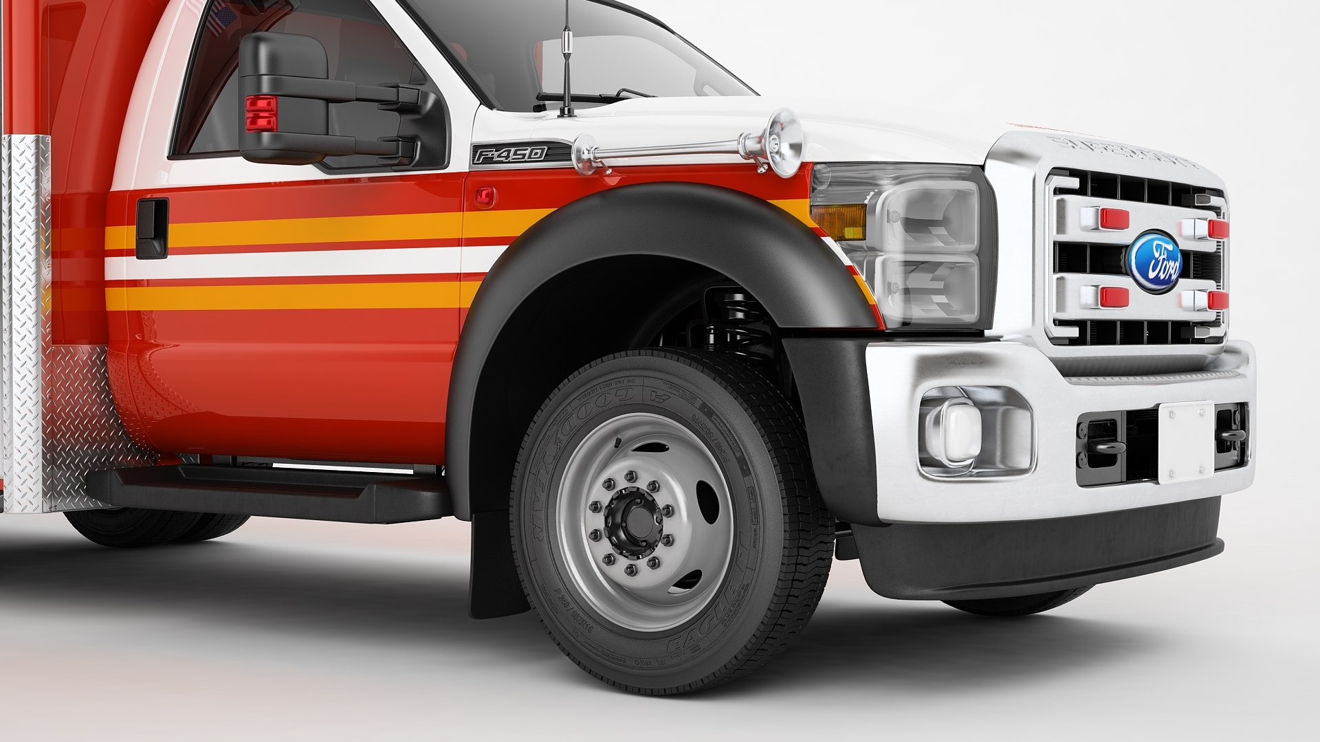 3D F450 2012 Ambulance Model - TurboSquid 1571868