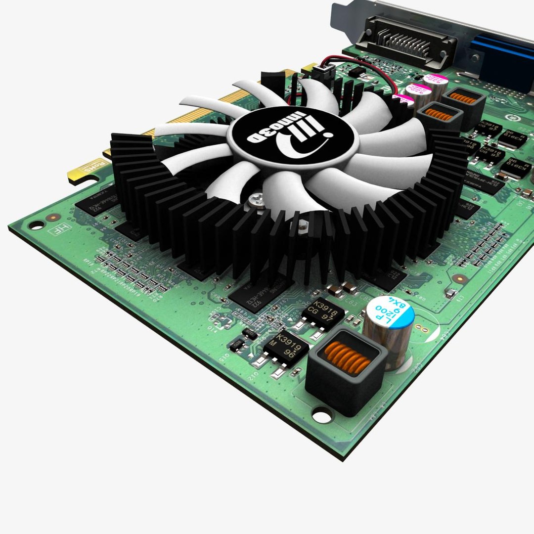 Video Gf-gt220 Nvidia Geforce 3d Max