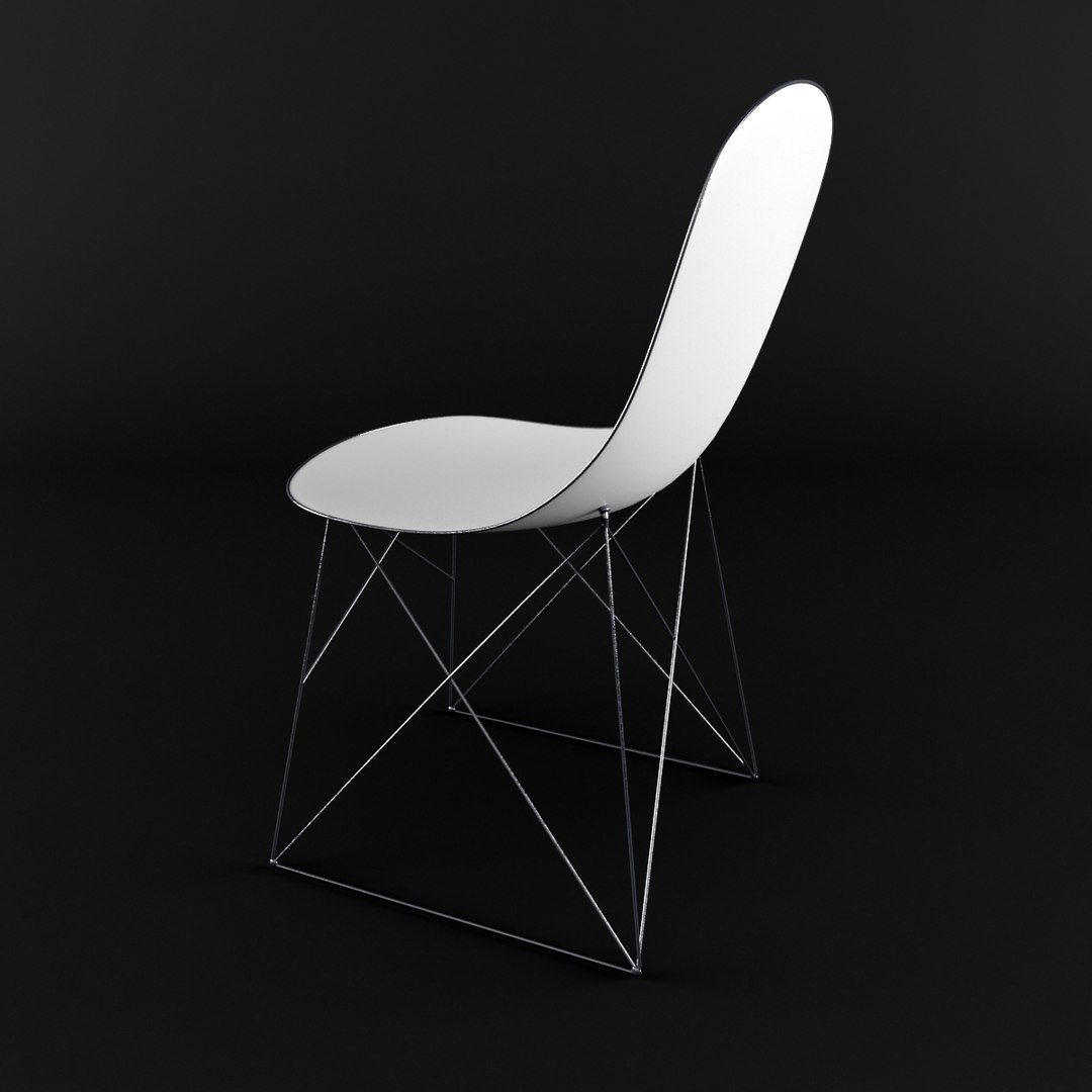 modern chair 3ds