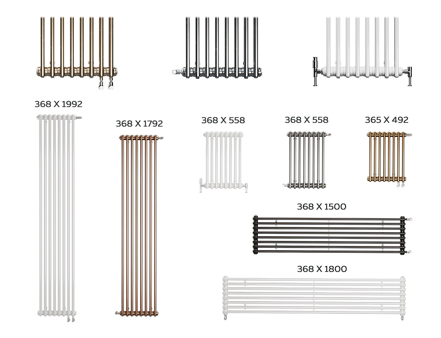 2S Radiators Zehnder Charleston 3D Model - TurboSquid 1907380