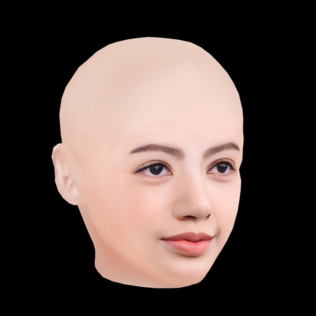 Lisa BlackPink Head - Low Poly Head For Game - No Hair 3D Model - TurboSquid 2199691