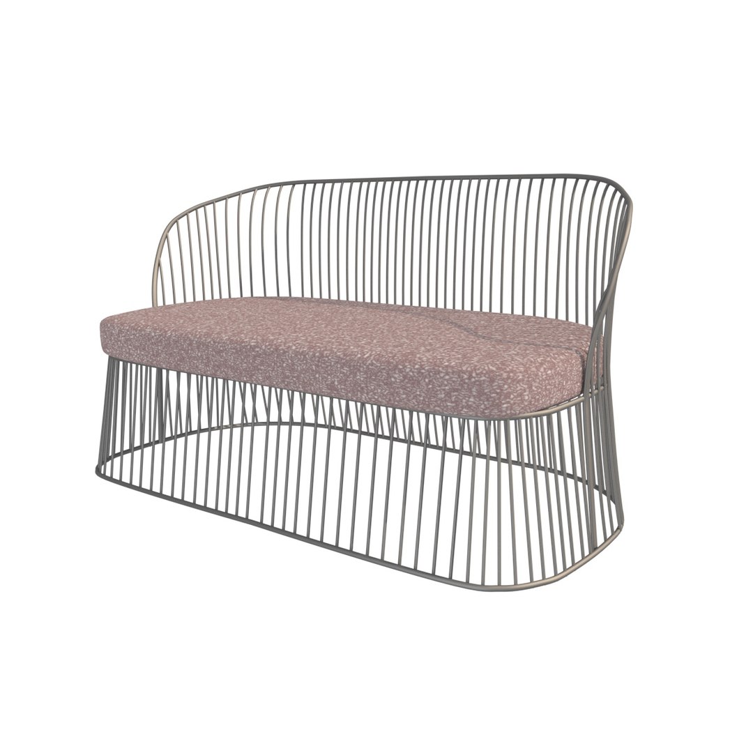 Wire Sofa 3D Model - TurboSquid 1599819