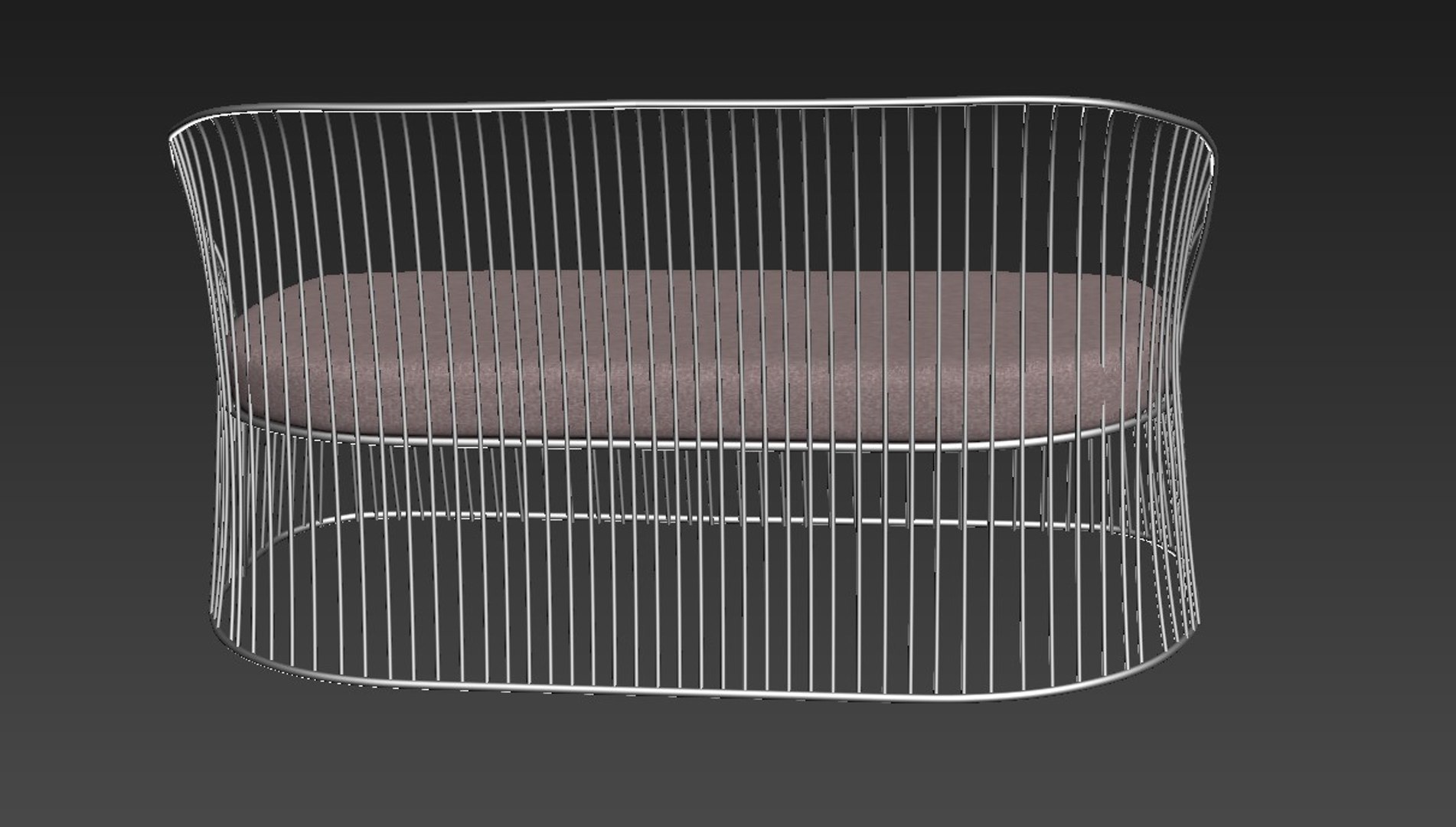 Wire Sofa 3D Model - TurboSquid 1599819