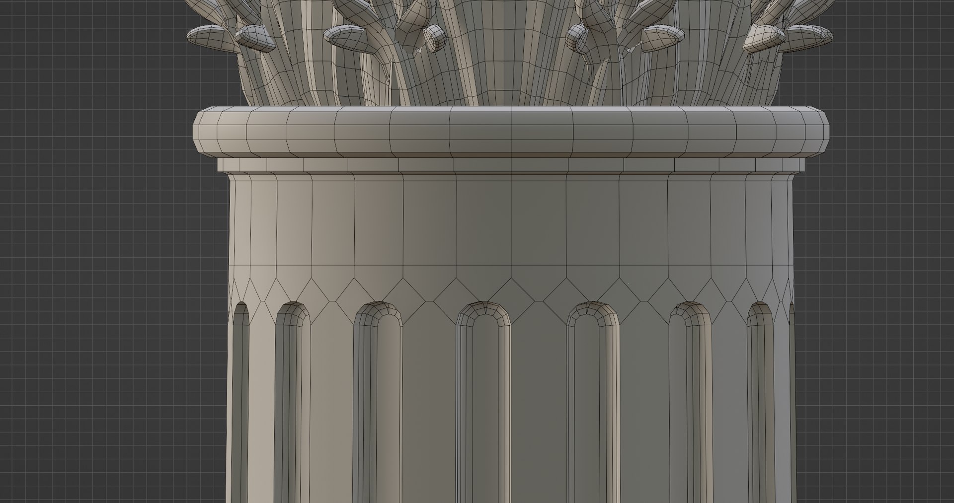 Free 3D Corinthian Column - TurboSquid 2285408
