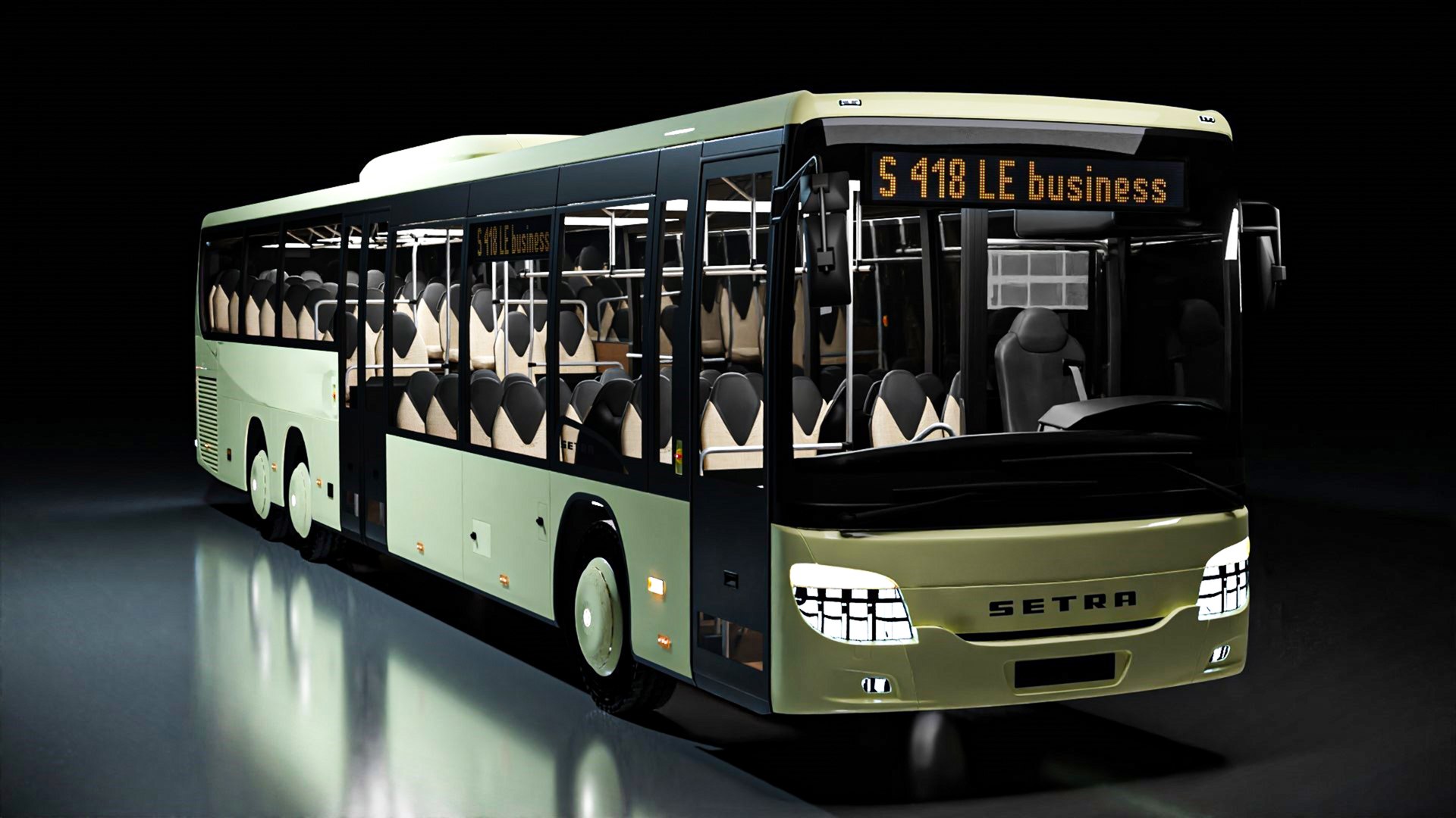 3D New Bus Setra S418 2024 - TurboSquid 2170919