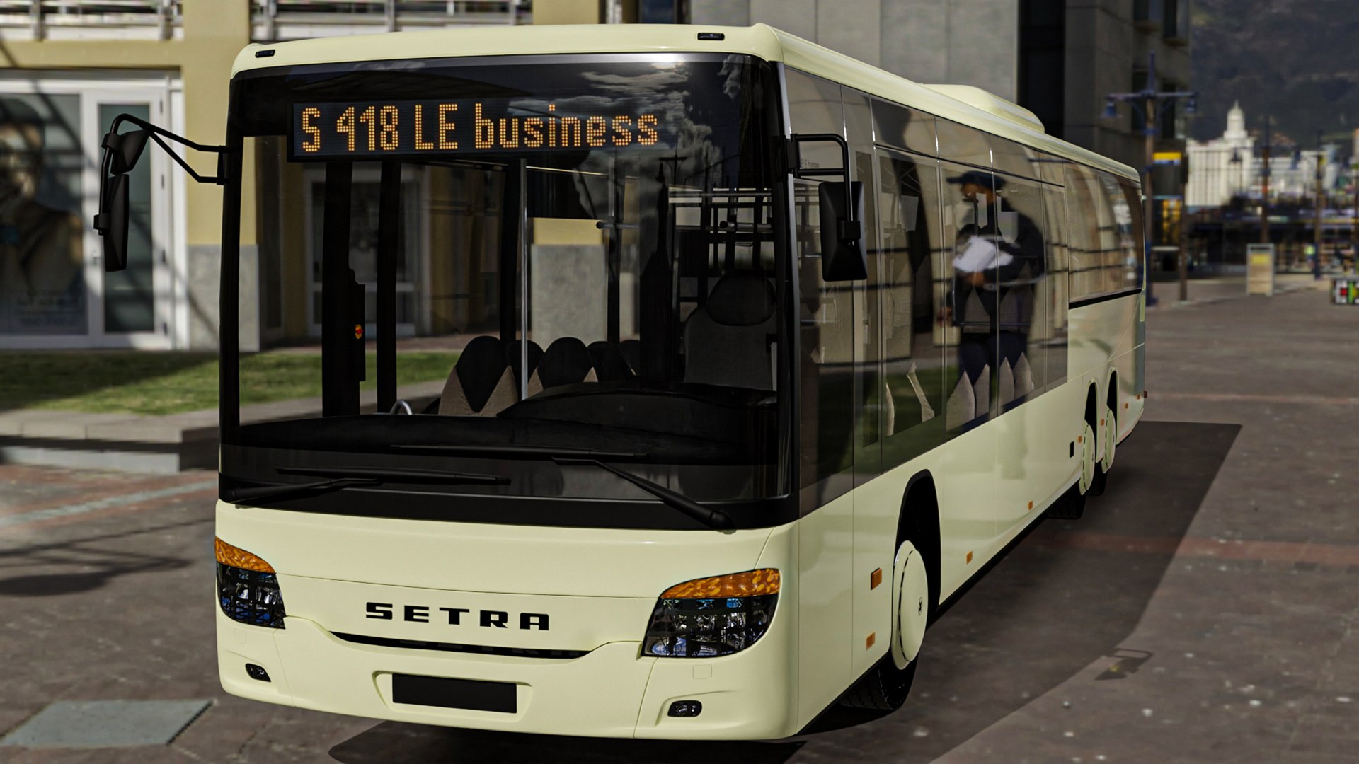 3D New Bus Setra S418 2024 - TurboSquid 2170919
