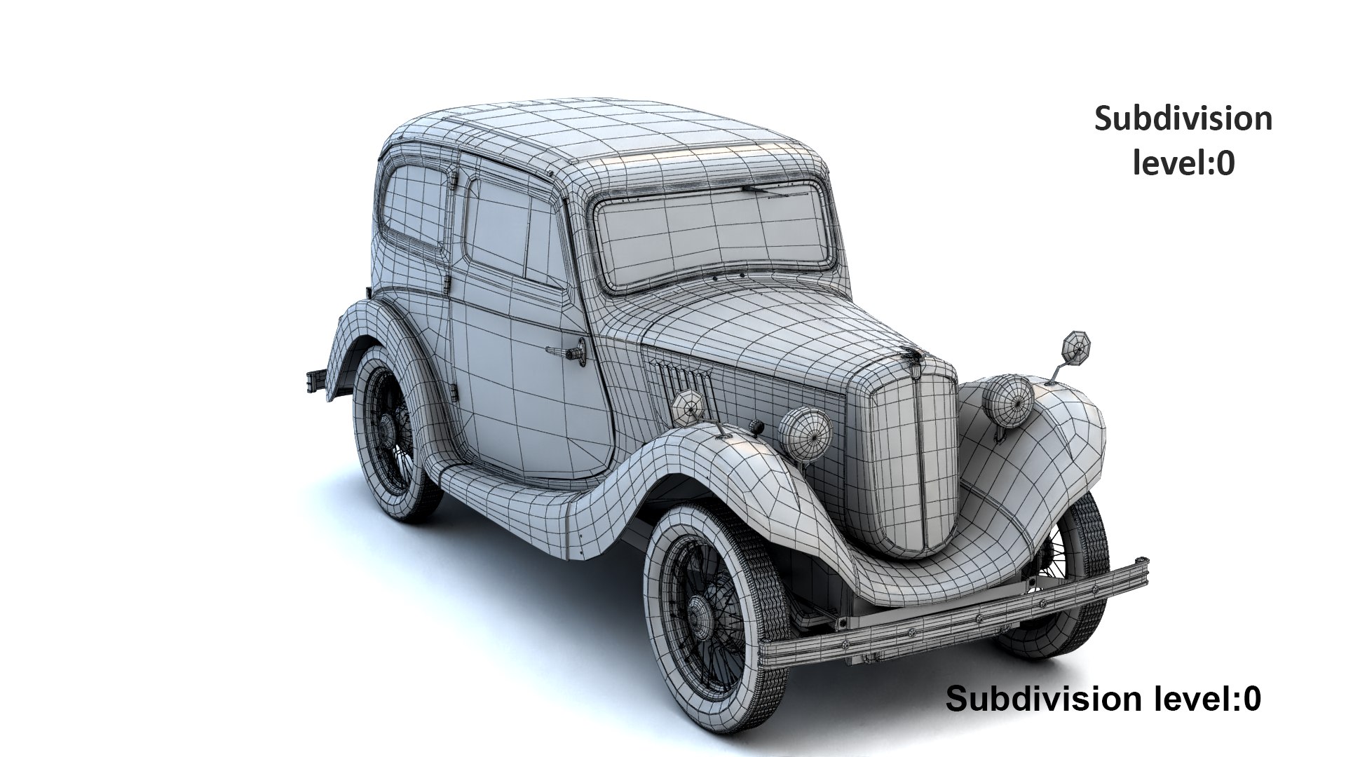 3D Model Morris Eight 1935 - TurboSquid 2125381