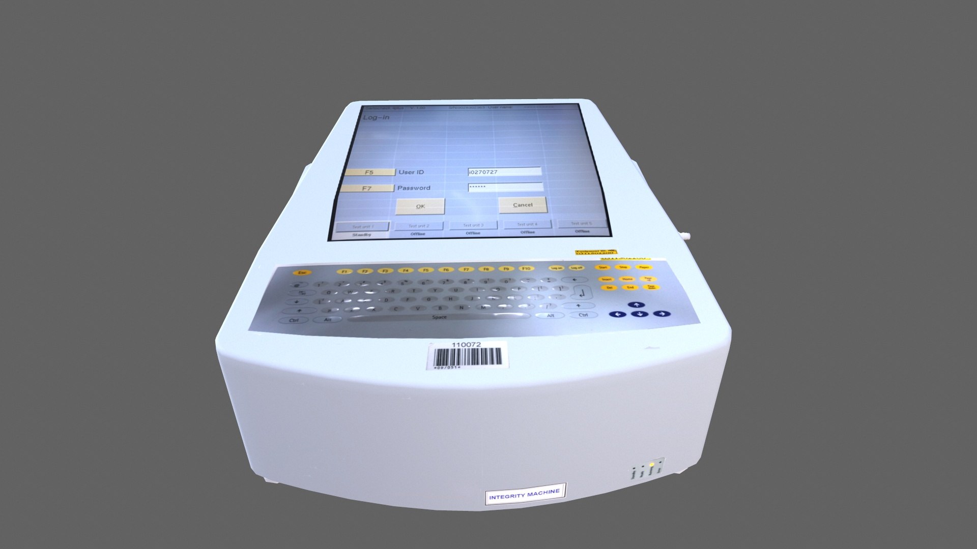 3D INTEGRITY Machine - TurboSquid 2317726