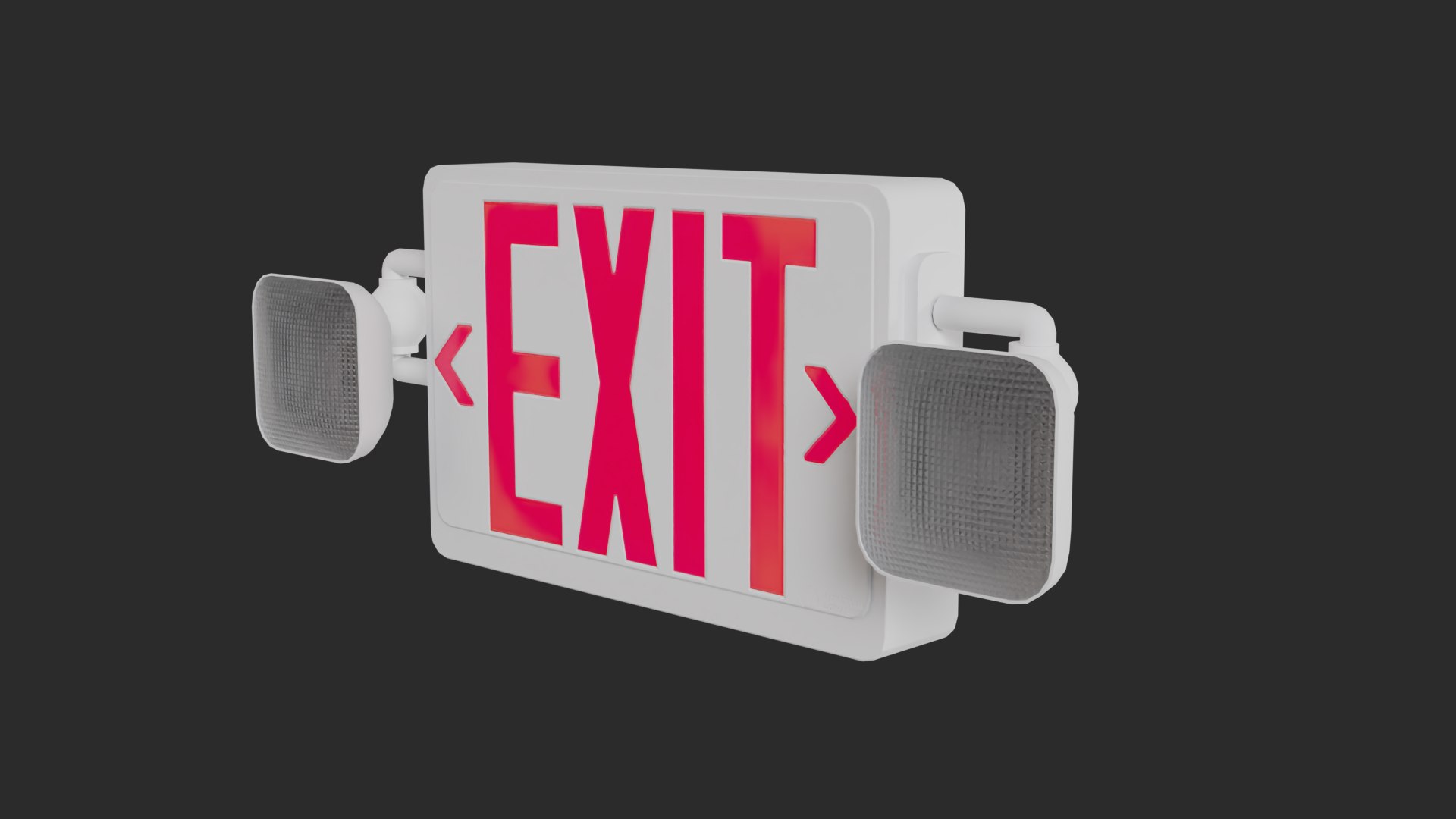 3D Exit Sign - TurboSquid 1980441