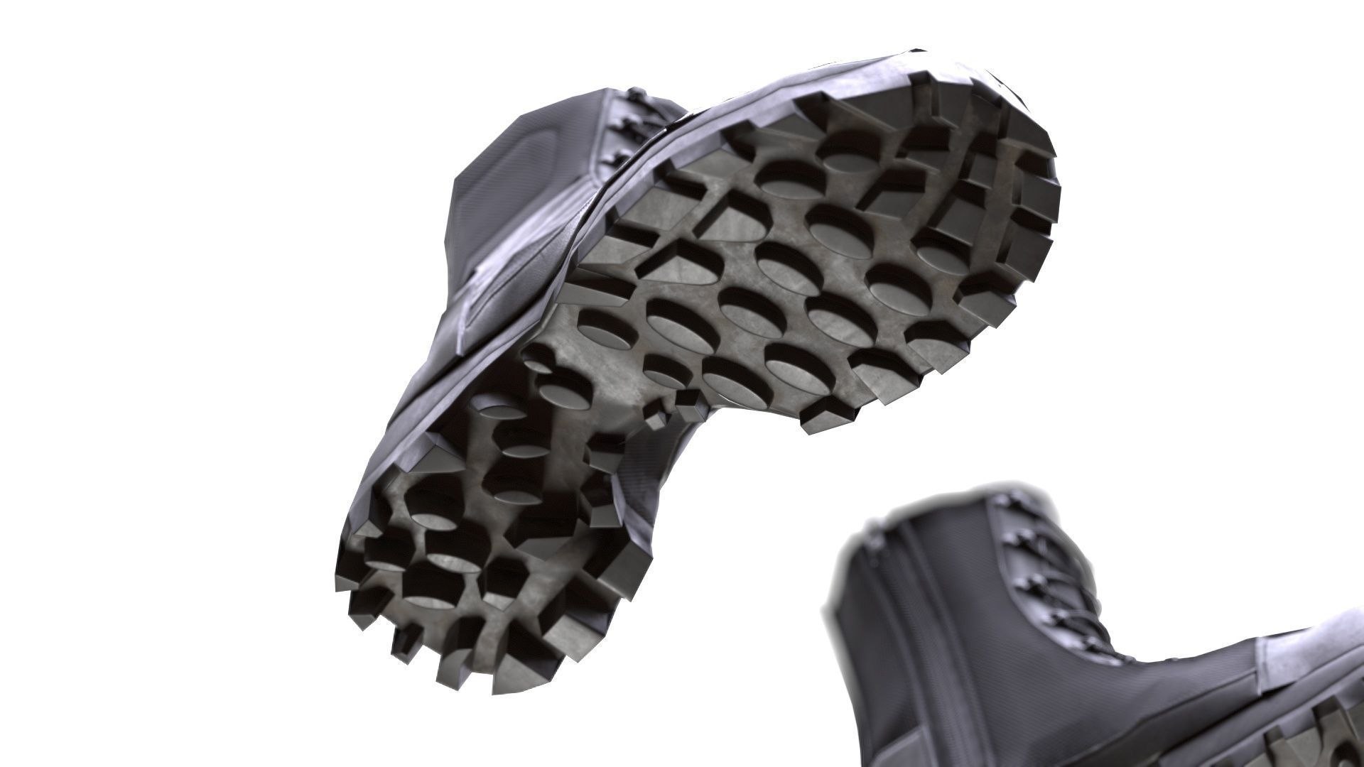 3D Man And Woman In Military Boots 6 Model - TurboSquid 2350014