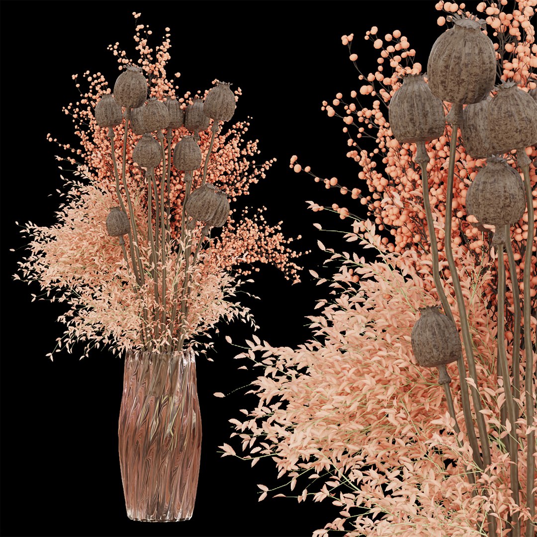 3D Collection plant vol 103 - mimosa - flower model - TurboSquid 1874474