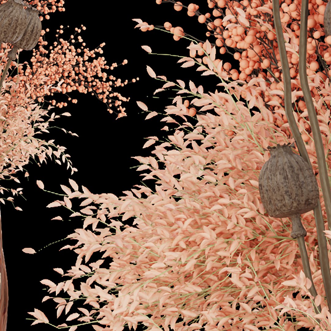 3D Collection plant vol 103 - mimosa - flower model - TurboSquid 1874474