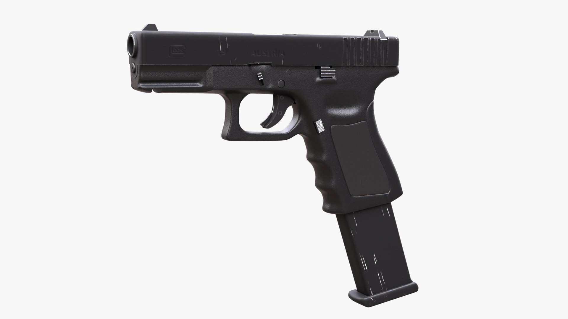 3D glock 17 - TurboSquid 1699032