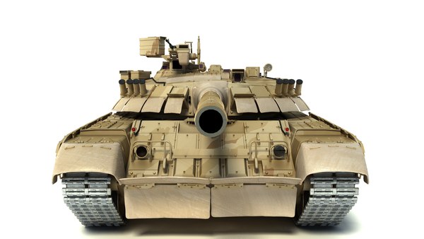 3d t-80ud main battle tank model