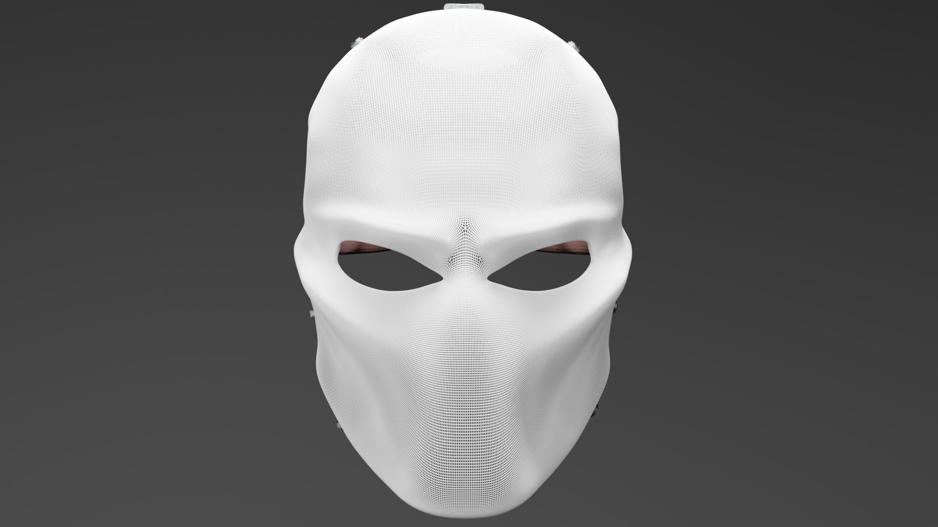 Procedural Carbon-fiber Aggressive Mask With Backstraps 3D Model ...