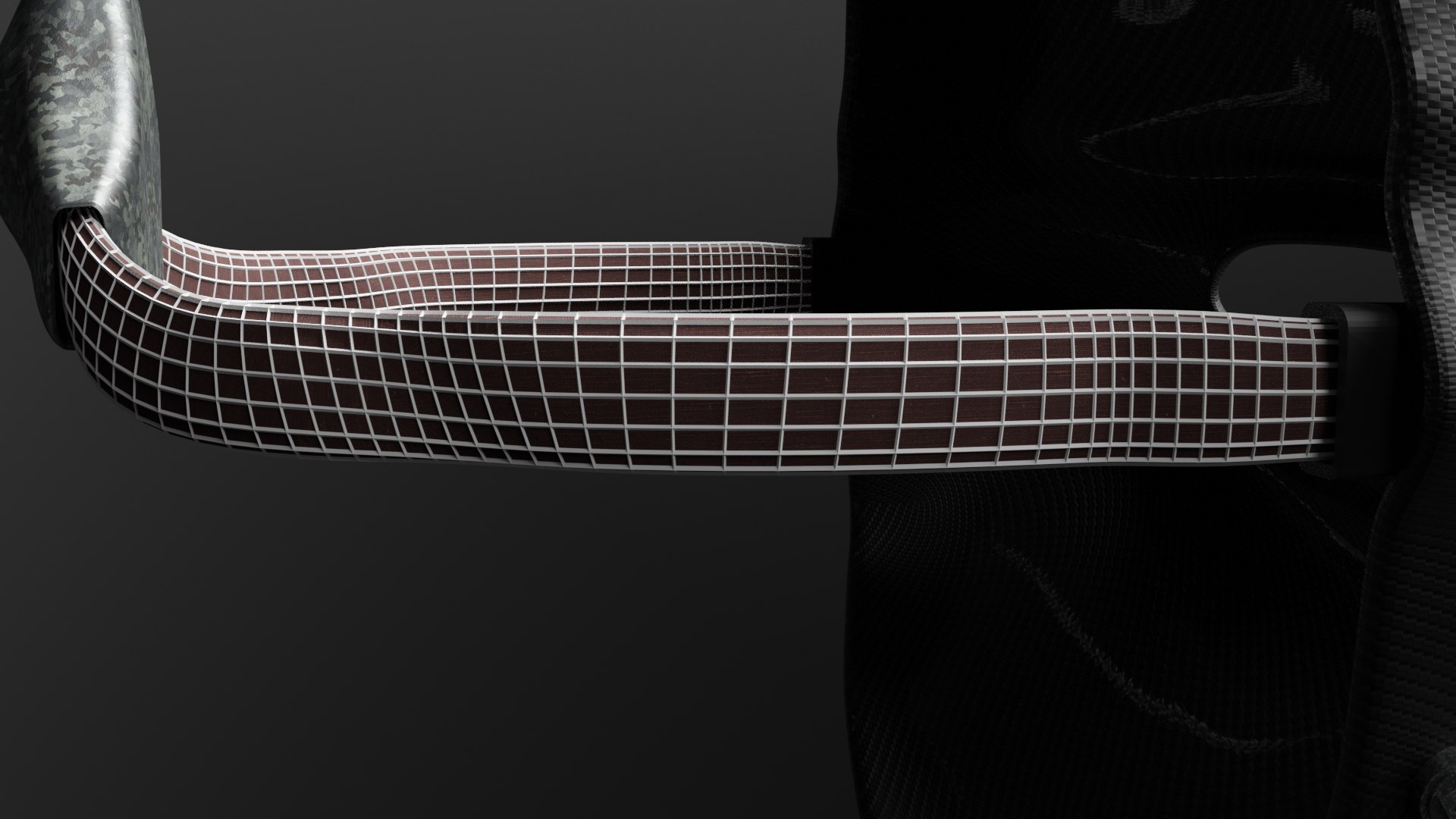 Procedural Carbon-fiber Aggressive Mask With Backstraps 3D Model ...