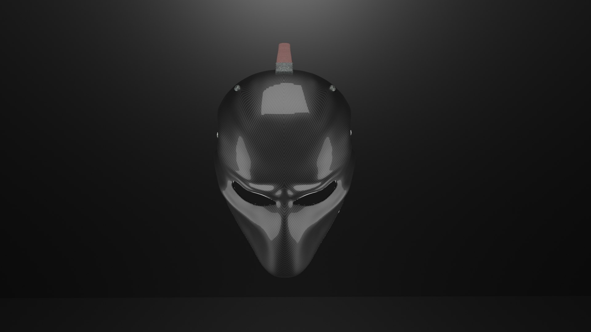 Procedural Carbon-fiber Aggressive Mask With Backstraps 3D Model ...