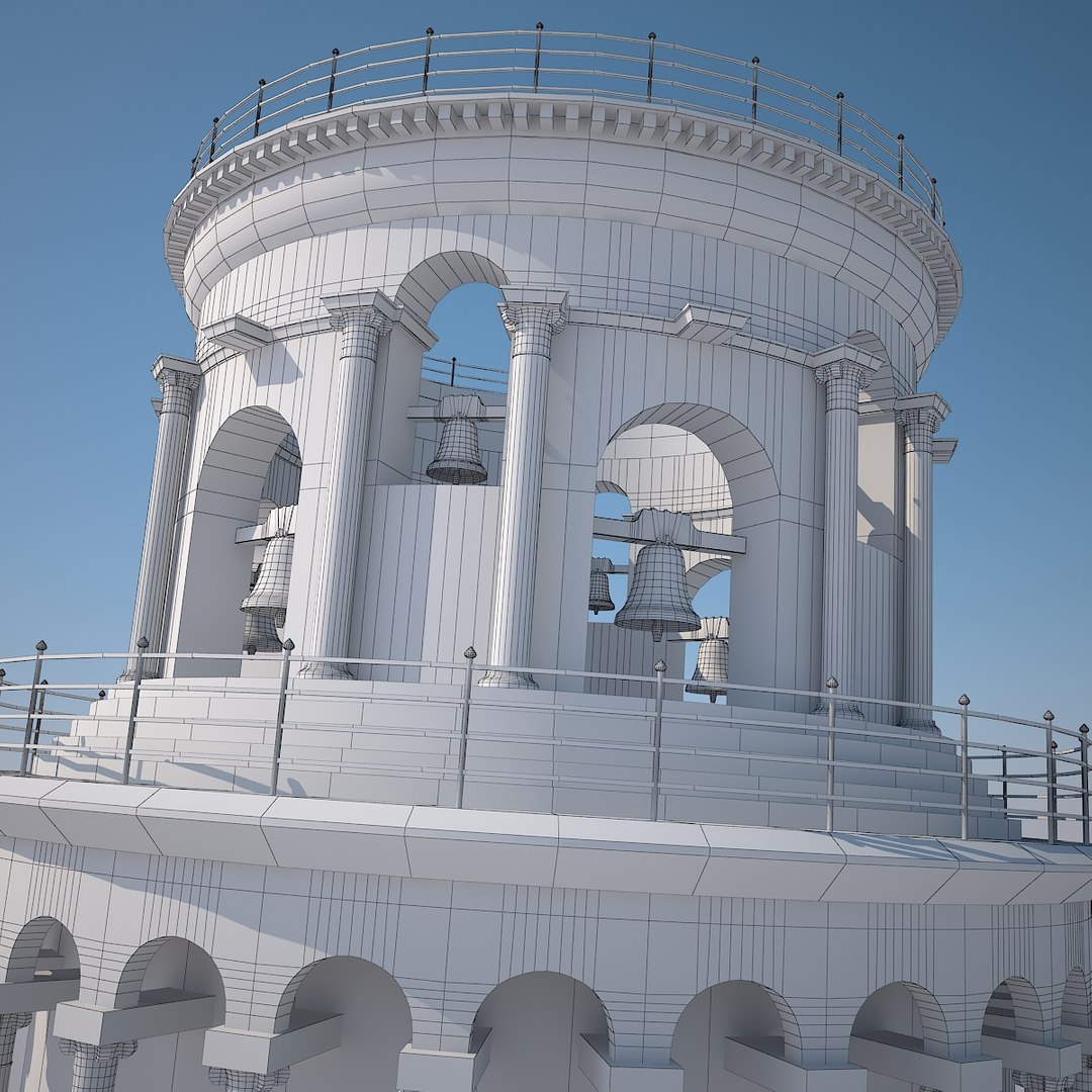 Leaning Tower Pisa 3d Model