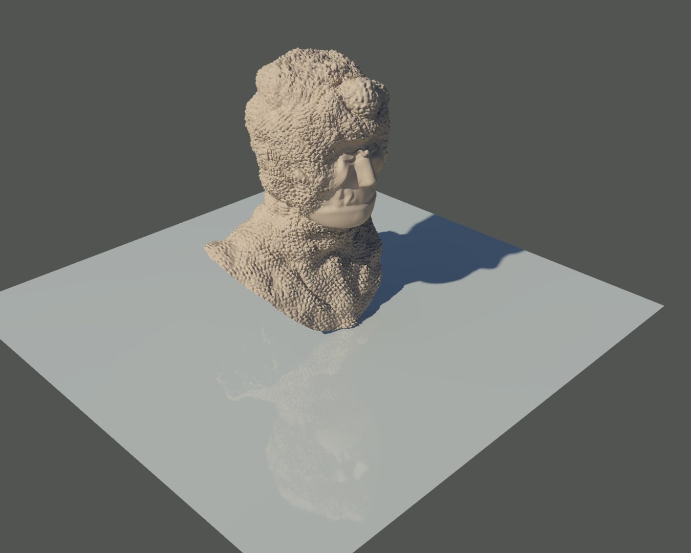Free Head Mutant Funny 3d Model