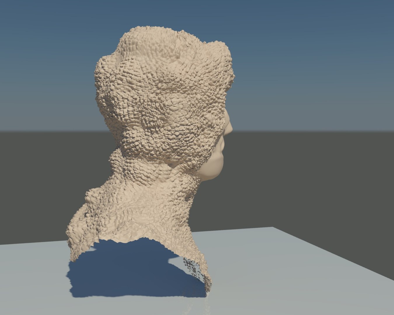 Free Head Mutant Funny 3d Model