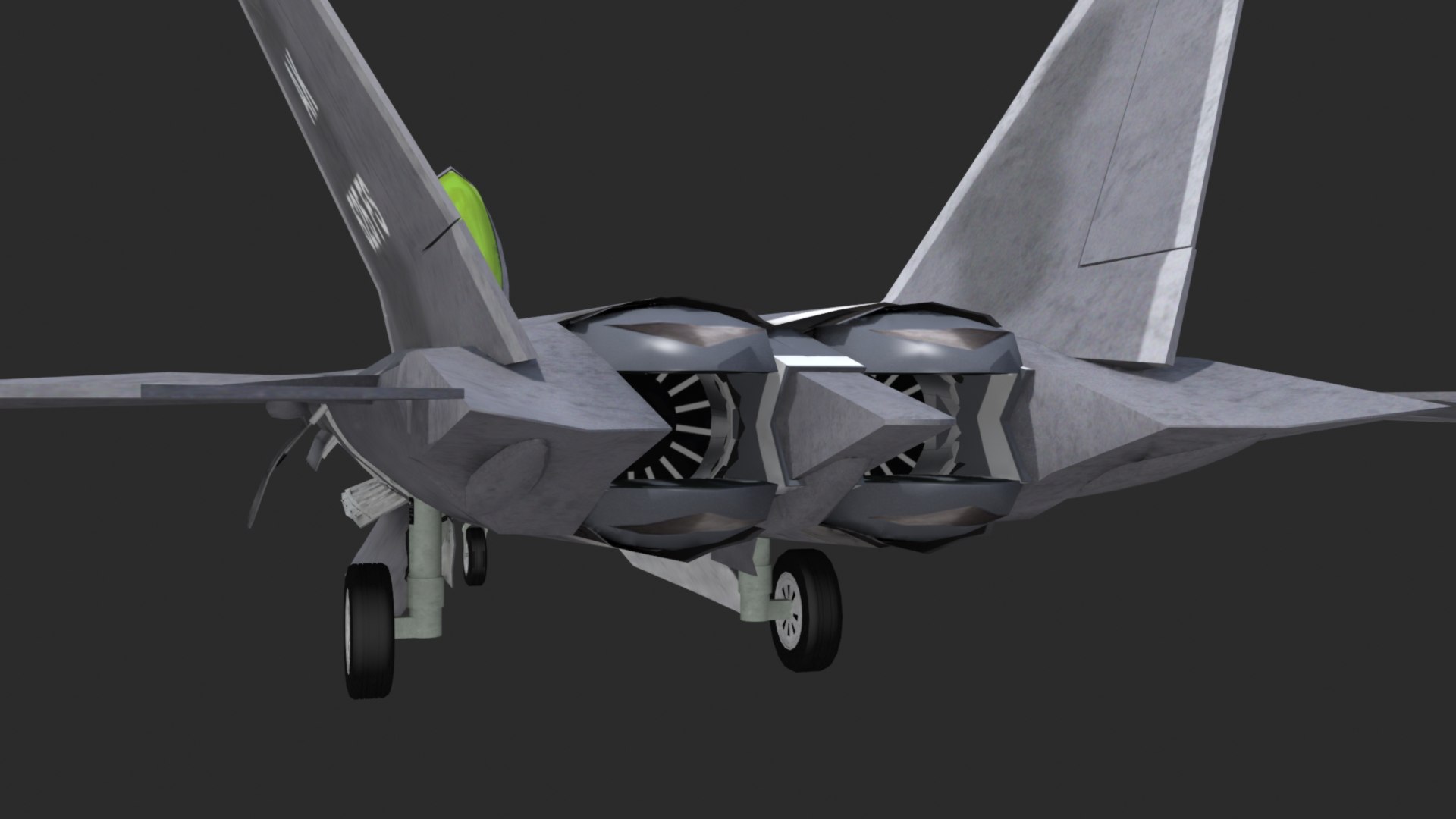 3D F22 Raptor Fighter Jet - TurboSquid 2232992
