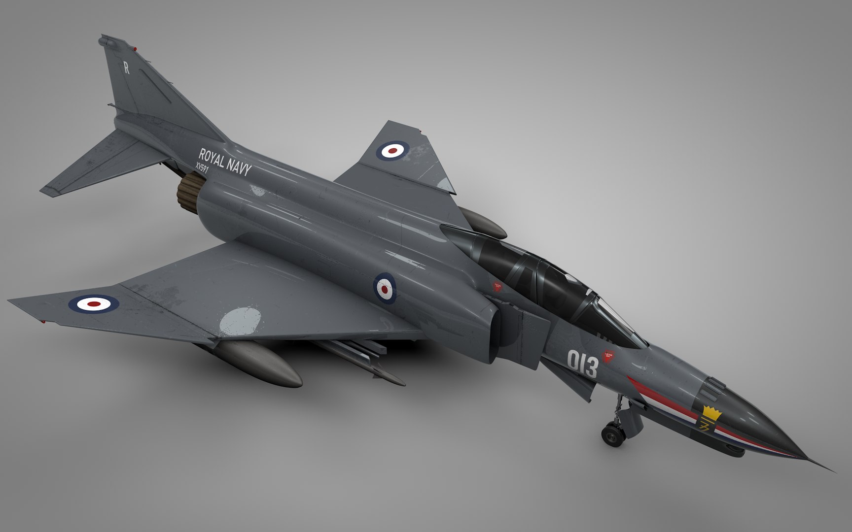 3D Mcdonnell Douglas F-4 Model - TurboSquid 1674100