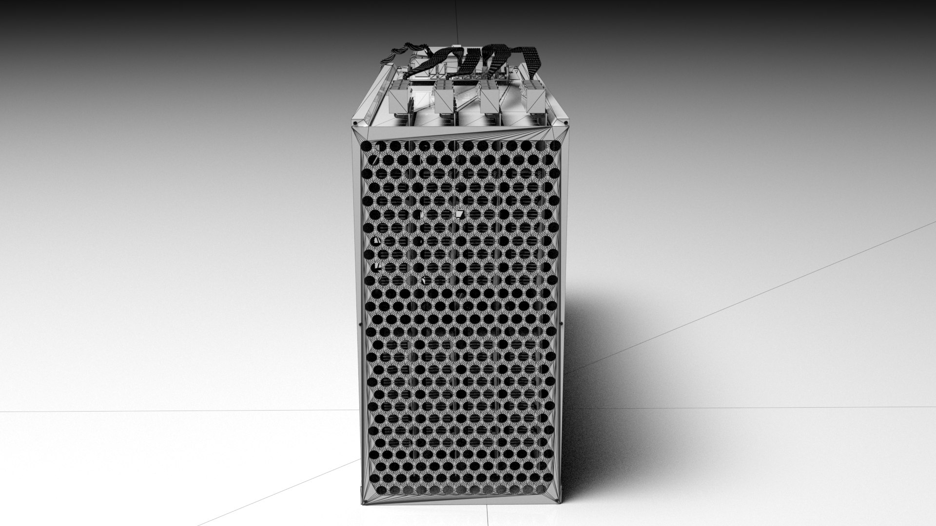 3D Innosilicon A10 Pro Cryptocurrency Asic Mining Hardware Model ...