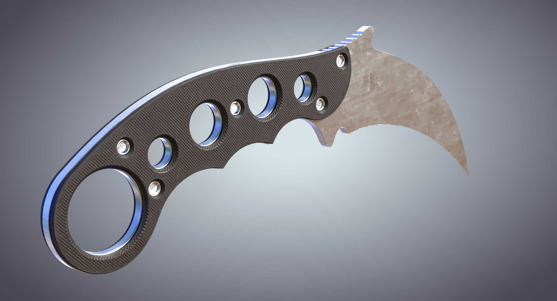 3d Model Emerson Karambit