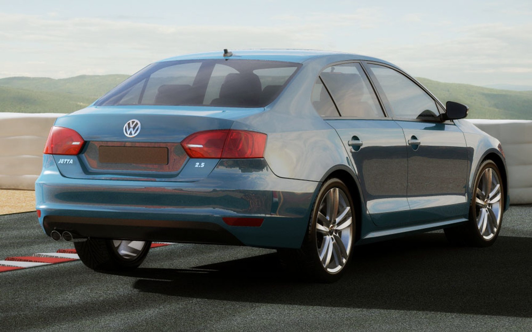 lightwave volkswagen jetta sedan