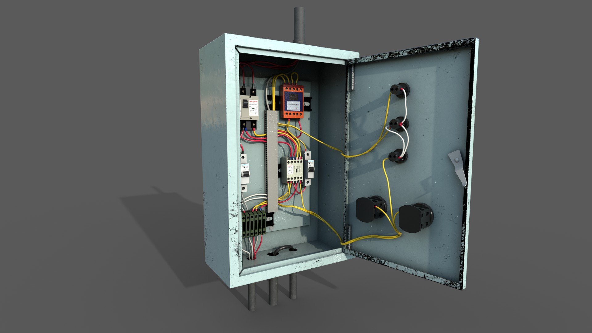 3D Model Fuse Box - TurboSquid 1749925