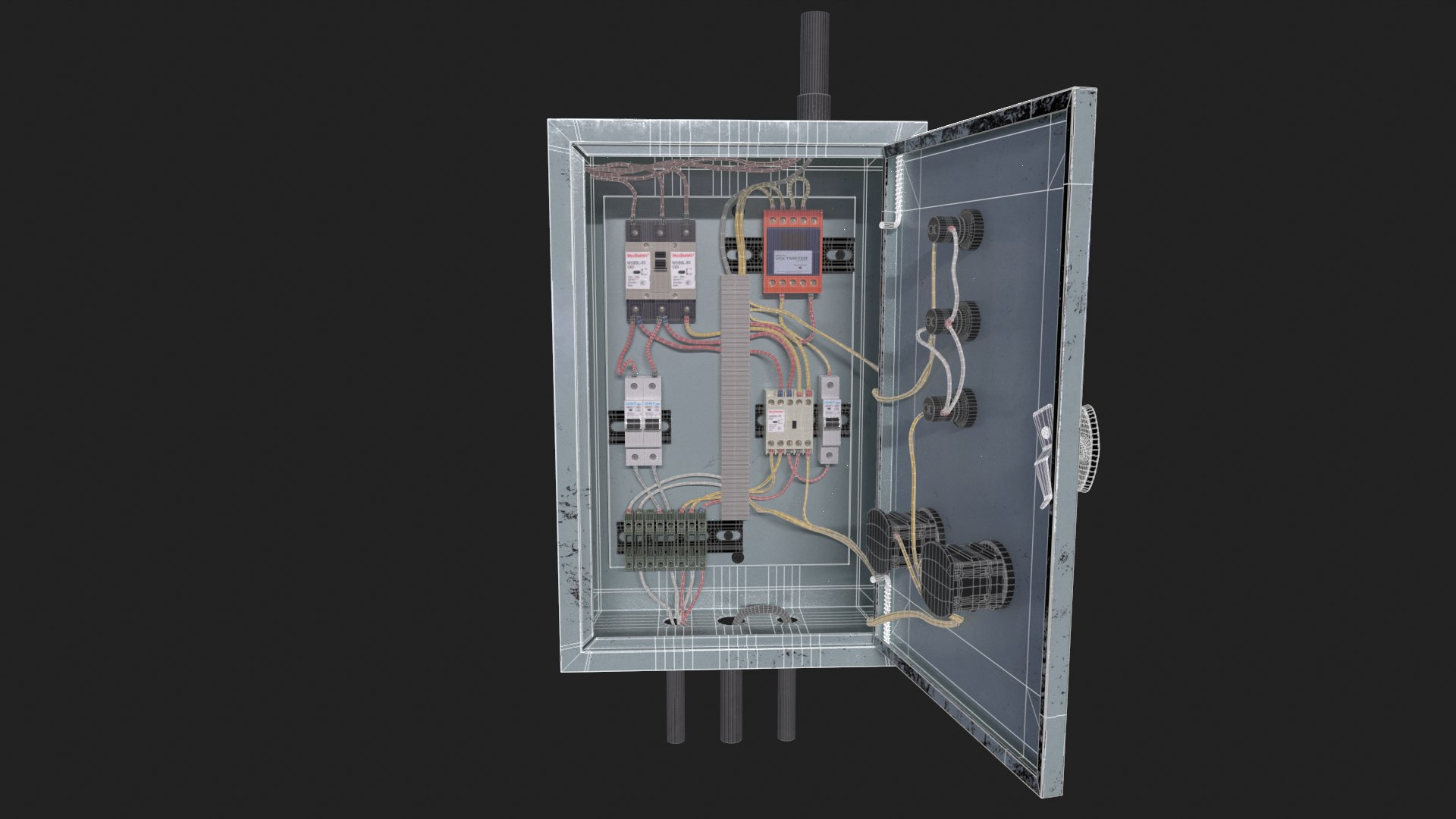 3D Model Fuse Box - TurboSquid 1749925