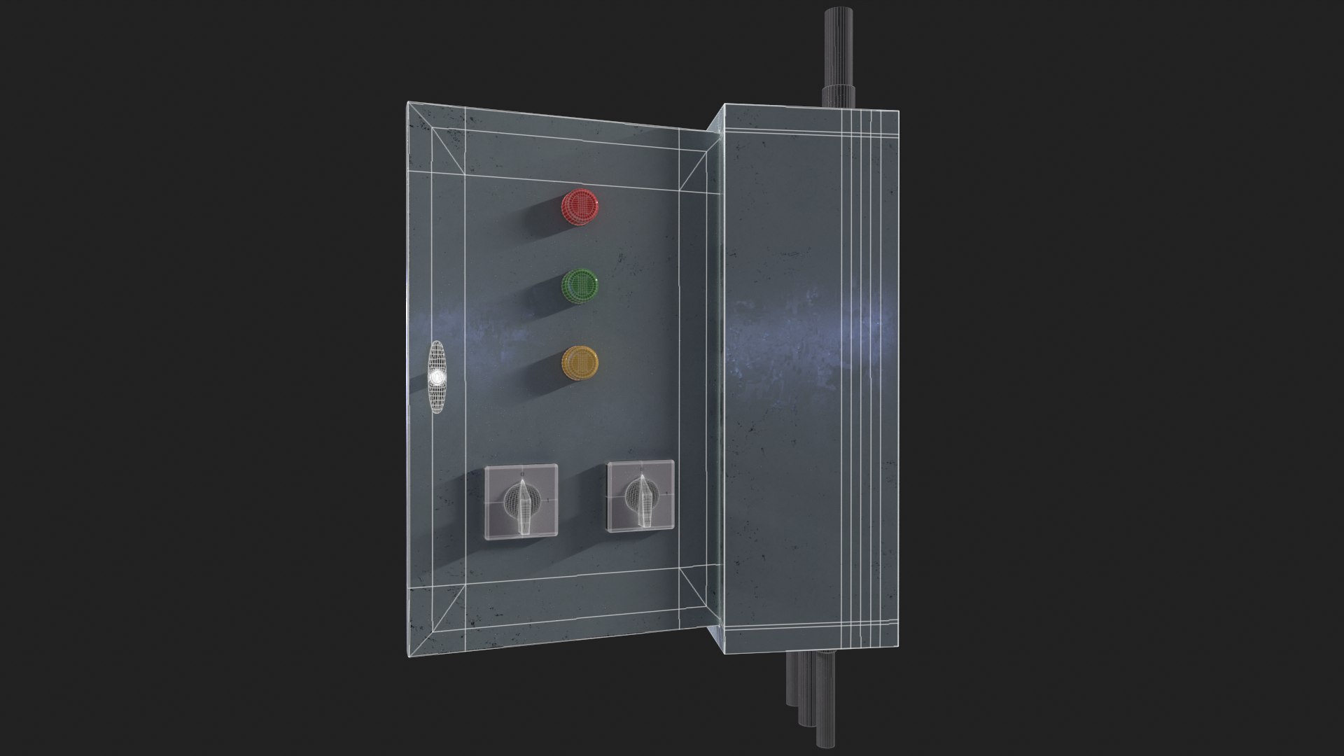 3D Model Fuse Box - TurboSquid 1749925