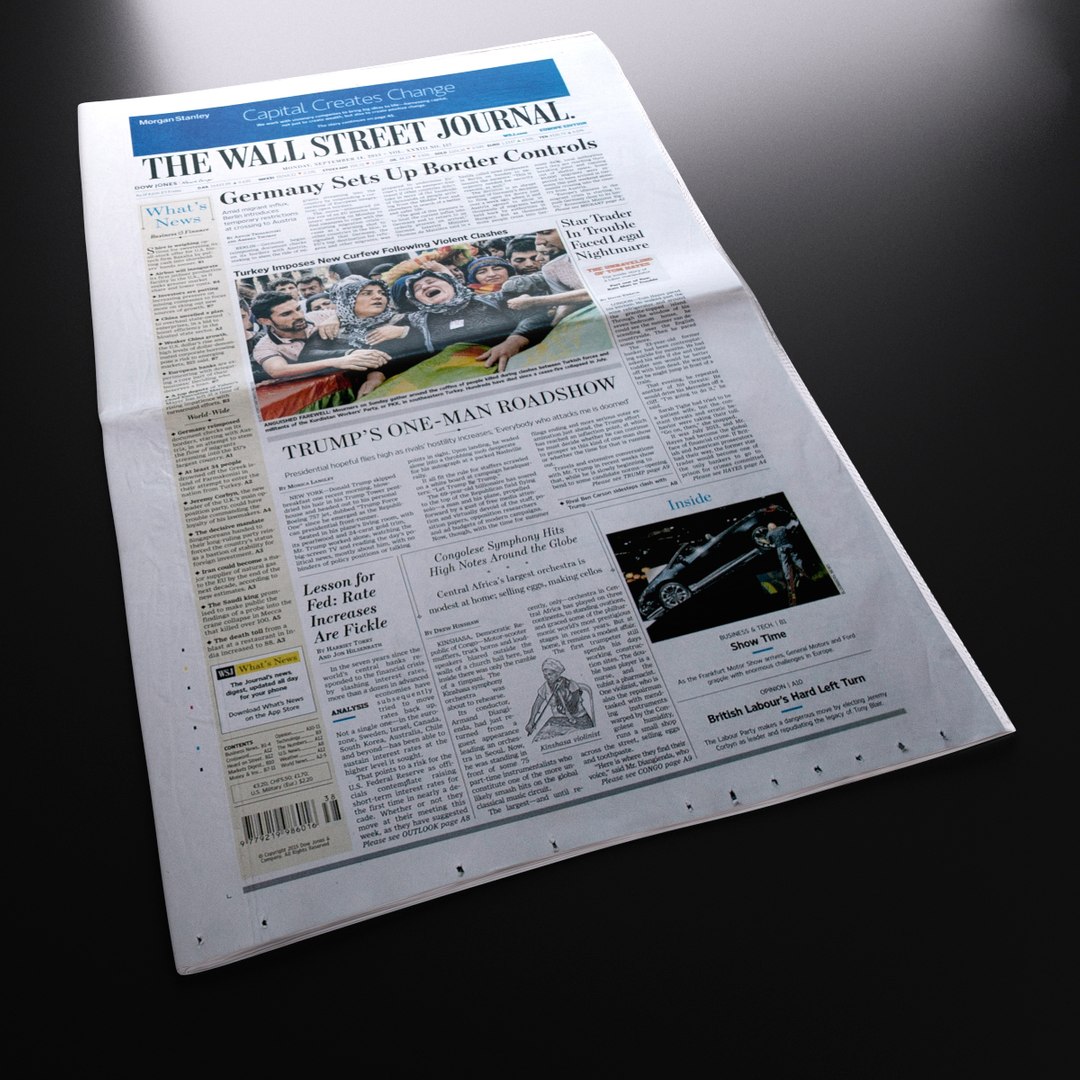 3d new newspaper model